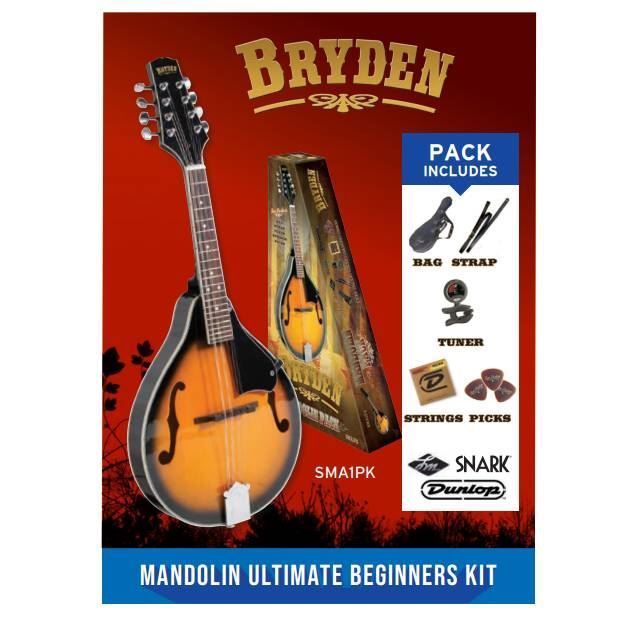 Bryden SMA1PK Mandolin Ultimate Beginners Kit | Mega Music
