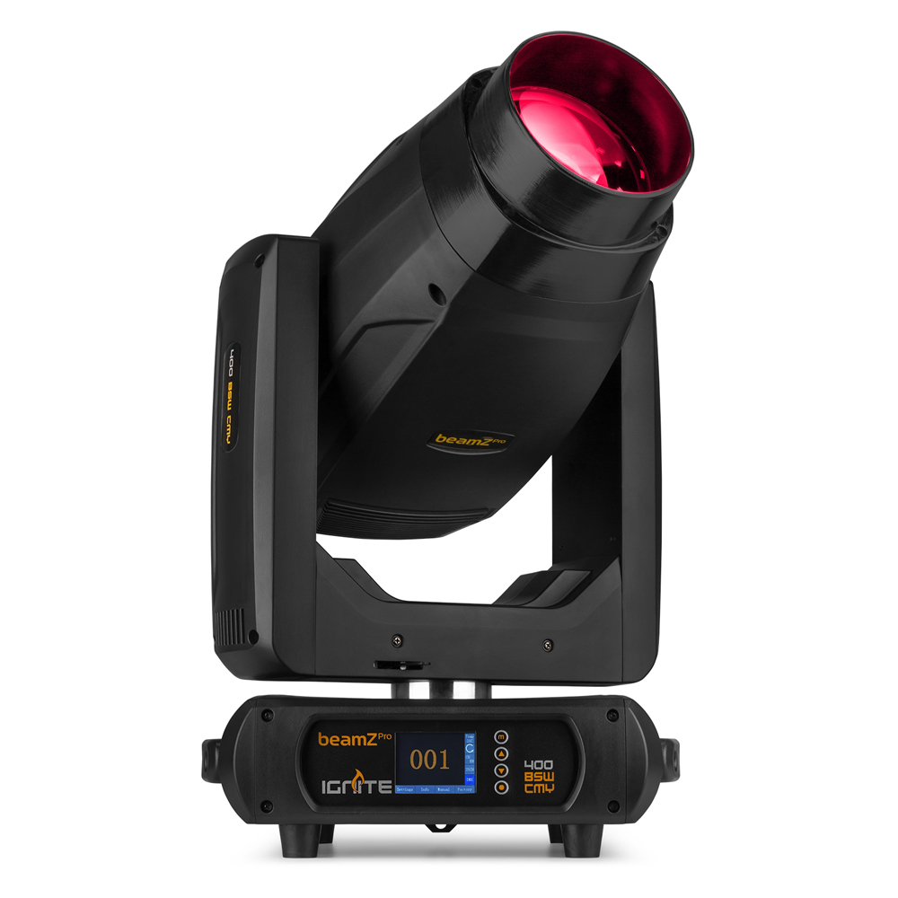 Beamz PRO IGNITE 400 LED Hybrid Moving Head Pair – Mega Music