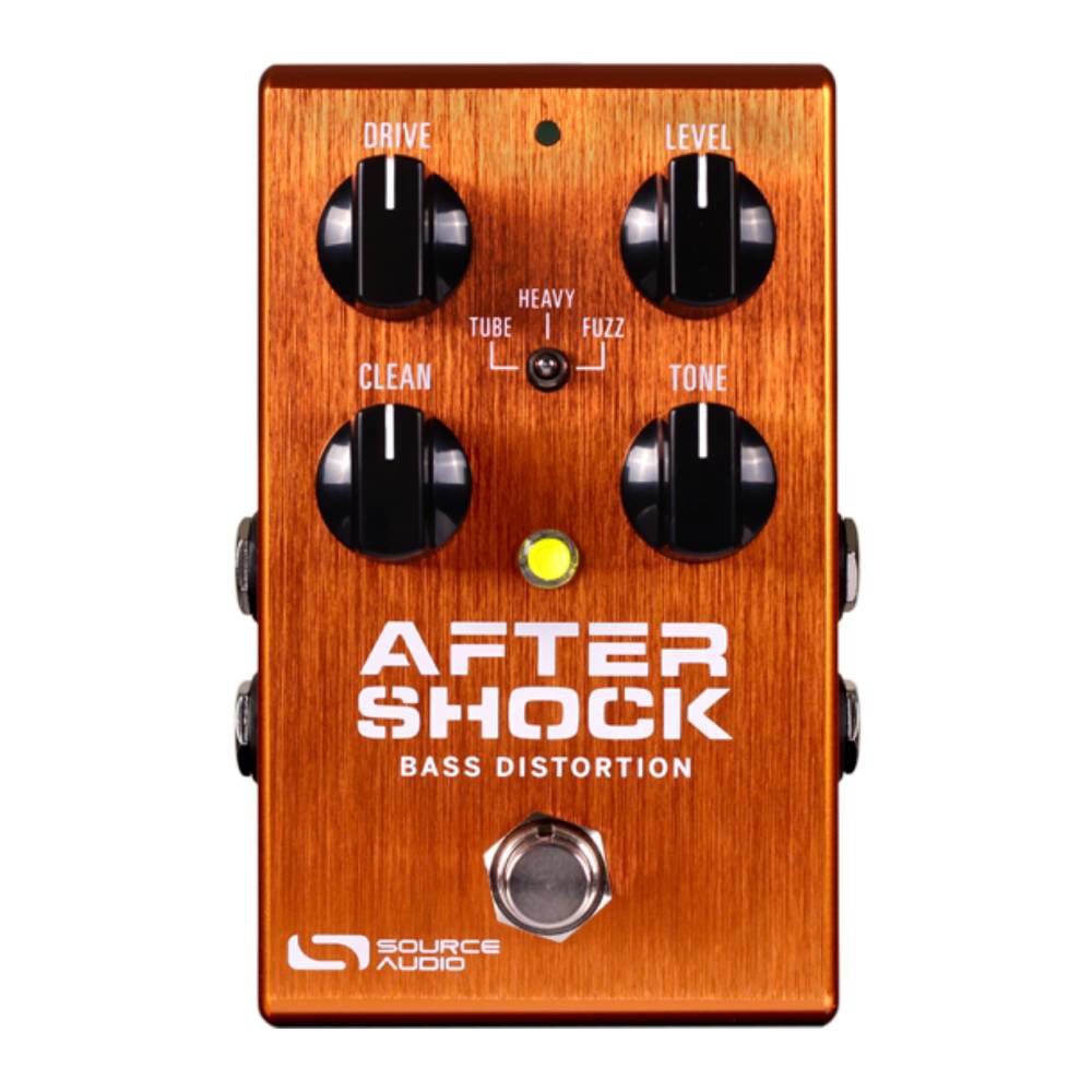 Source Audio One Series AfterShock Bass Distortion Guitar Effects Pedal ...