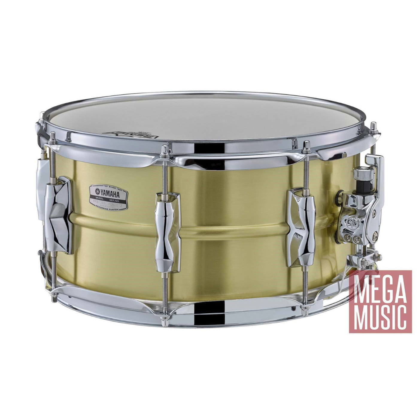 Yamaha Recording Custom Brass 13x6.5 inch Snare Drum | Mega Music