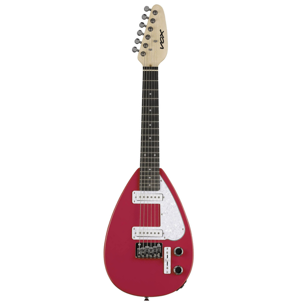 Vox MK3-MINI-LR Teardrop Electric Guitar in Loud Red | Mega Music